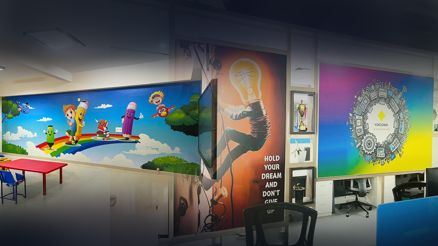 Wall Graphics for Business Branding & Interior Design